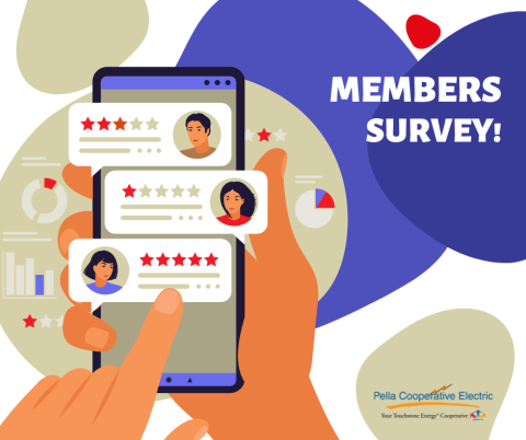Energy Use Survey Coming Soon! | Pella Cooperative Electric